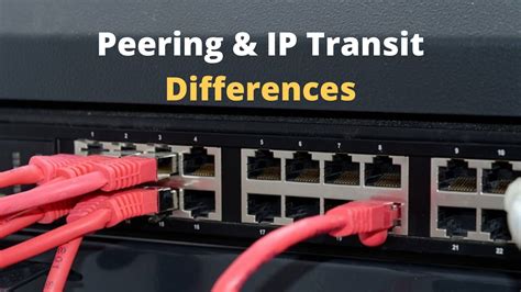 What Is The Difference Between Peering And Ip Transit