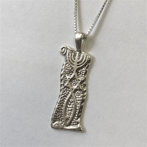 Messianic Scroll Pendant Bible Society In Israel