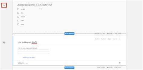 Texto de canalización o piping text QuestionPro Centro de Ayuda