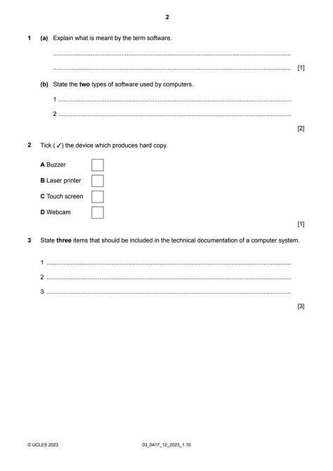 SOLUTION Ict 0417 Paper 1 Studypool