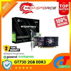 Promo VGA Midasforce Nvidia GT DDR GB Bit LP Garansi Tahun Cicil X Jakarta