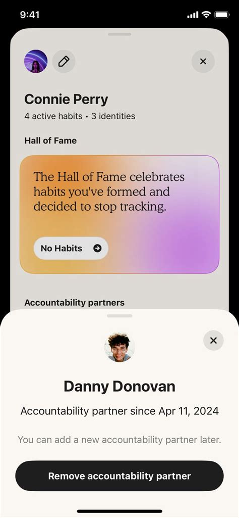 profile and account ui from atoms ios app in 2024 ui ux design