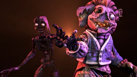 The Mimic Fnaf Sb Speed Art Sfm Youtube
