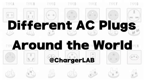 How To Tell Different Ac Plugs Around The World Chargerlab Explained Chargerlab
