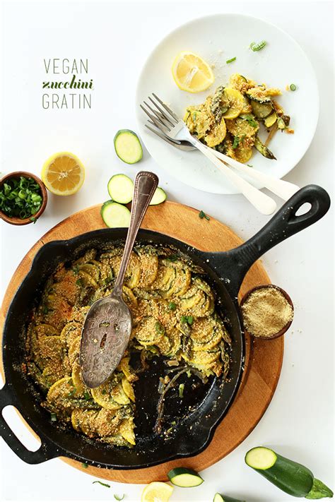 Vegan Zucchini Gratin Minimalist Baker Recipes