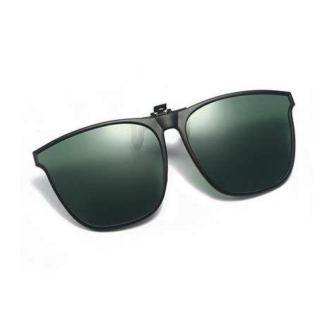Tpalpkt Retro Clip On Sunglasses Over Prescription Glasses Polarized