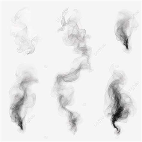 투명도 배경에 격리된 현실적인 연기 또는 구름 세트 연기 구름 자연 Png 일러스트 및 이미지 에 대한 무료 다운로드 Pngtree