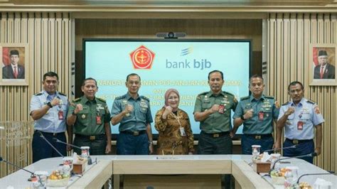 Perkuat Sinergi Mabes TNI Dan Bank Bjb Tandatangani Perpanjang PKS