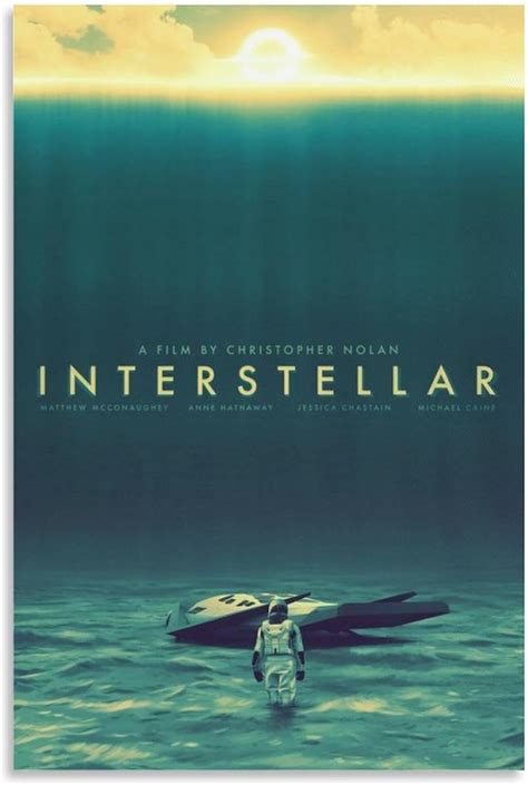 Jp インターステラー映画アートポスター ポスター 装飾 絵 キャンバス 壁アート リビングルーム 寝室 印刷 アート