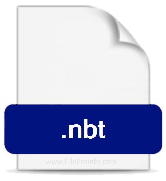 NBT File Extension Associated Programs Free Online Tools FileProInfo