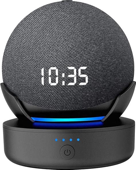 Soporte Alexa Echo Dot 4 Base de batería para Echo Dot 4ta Gen
