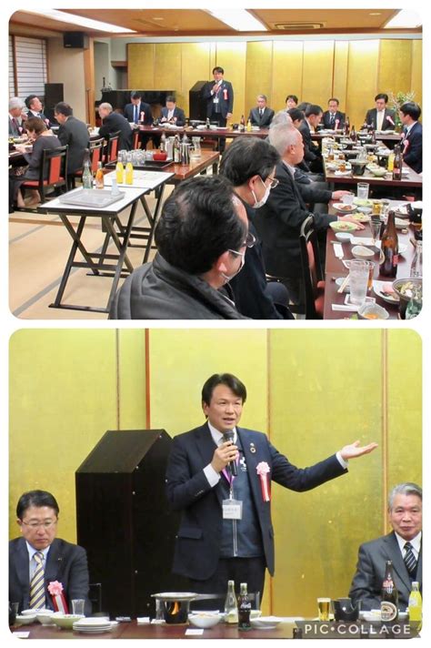 新年会等（その9） 春日部市長 岩谷一弘（いわやかずひろ）