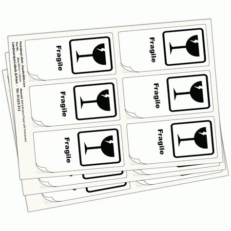 Buy Fragile Labels Packing And Shipping Labels