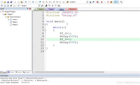 江协科技江科大 51单片机入门教程——p 5 1 模块化编程 And P 5 2 Lcd1602调试工具 Csdn博客