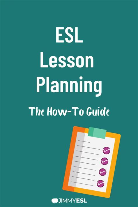 How To Make A Lesson Plan For Teaching English The Definitive Guide Jimmyesl