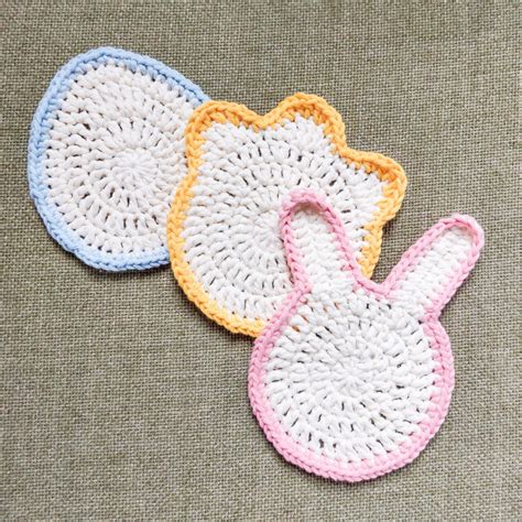 Easter Egg Coaster Crochet Pattern Free Printable Hq