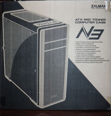 Обзор от покупателя на Корпус Zalman N3 black ATX Window — интернет ...