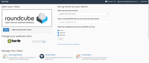 How To Create An Email Account On CPanel Server BaseZap