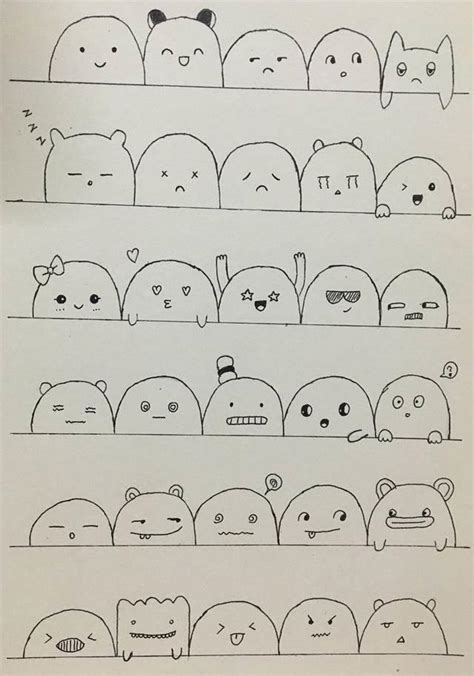 简笔画表情 简笔画表情图片 简笔画大全 儿童简笔画图片大全