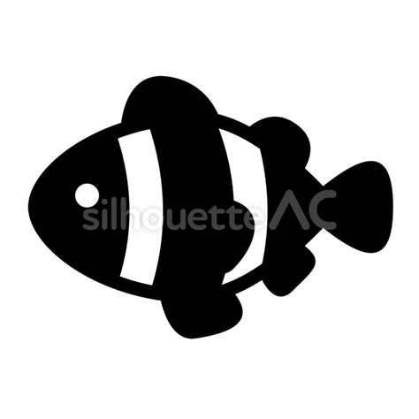 Clown Fish Silhouette