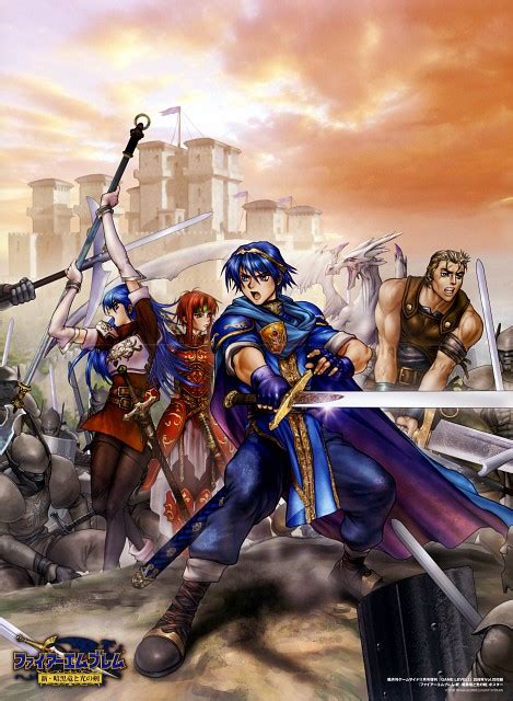 Fire Emblem Marth Shiida Ogma Minerva Fire Emblem Minitokyo