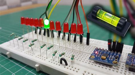 Arduino LED Spirit Level MPU6065 YouTube