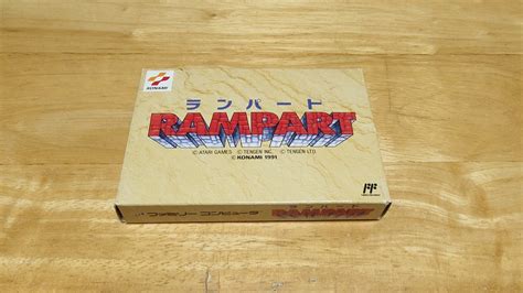 Yahooオークション Fc「ランパートrampart」箱・取説・ハガキ・