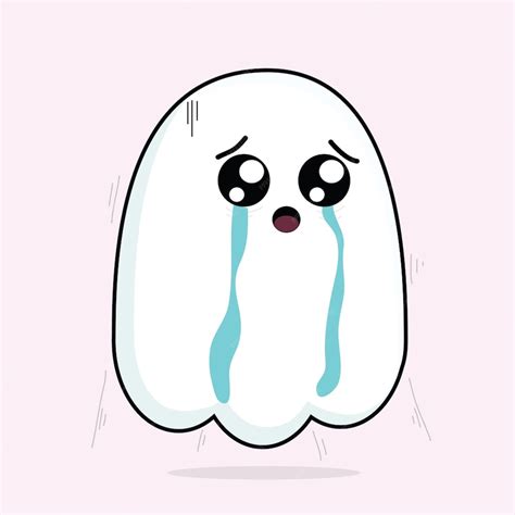 Premium Vector Cute Ghost Cartoon Spooky Character Casper
