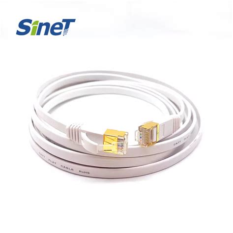 10gpbs Fast Speed Shielded Ethernet Cable Flat Ftp Stp Sstp Cat6 Patch Cord China Flat