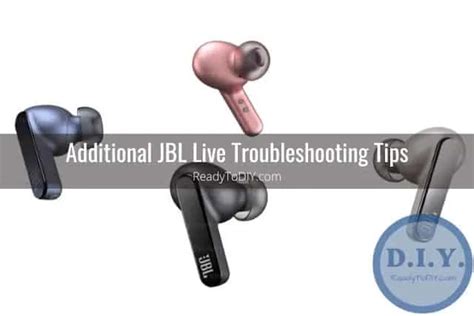 JBL Live Not Turning On (How To Fix) - Ready To DIY