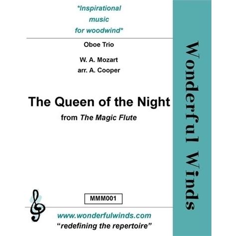 Queen Of The Night From The Magic Flute Wa Mozart Just Flutes