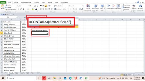 ¿cómo Usar La Función Contarsi En Excel Domina El Conteo Con Esta