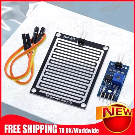 RAIN WATER SENSOR Relay Control Module LM393 High Sensitivity Useful