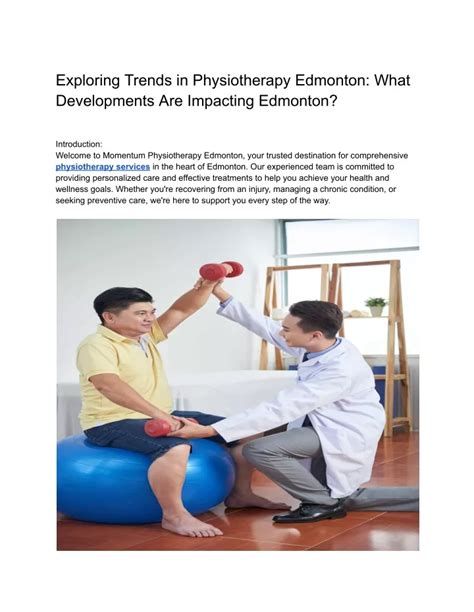 Ppt Physiotherapy Edmonton Powerpoint Presentation Free Download