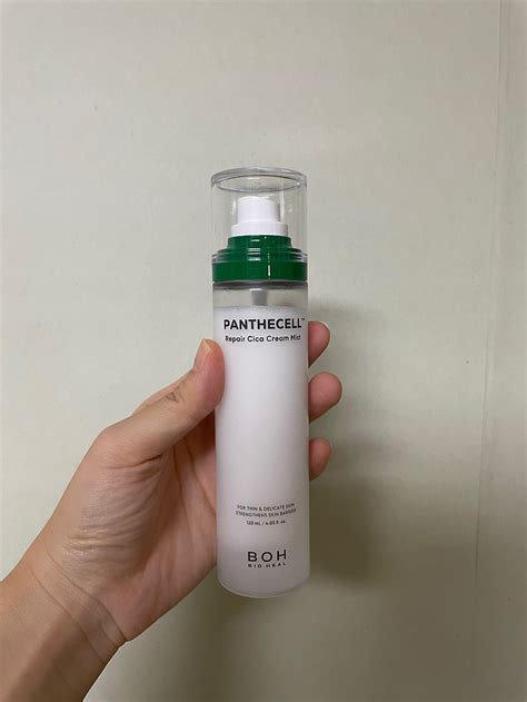 촉촉한 피부를 위한 올가을 및 겨울 미스트 소개바이오힐보 판테셀 리페어 시카 크림 미스트