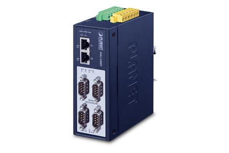 Ics 2400t Industrial 4 Port Rs232rs422rs485 Serial Device Server