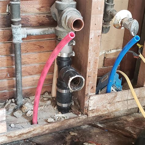 Cleanout Tee Leaking A Ton Of Water When Neighbor Uses Sink Even Though