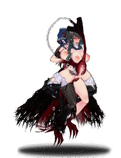 Rule 34 2futas Ahe Gao Animated Aradia Night Of Revenge Areolae Big Breasts Black Hair