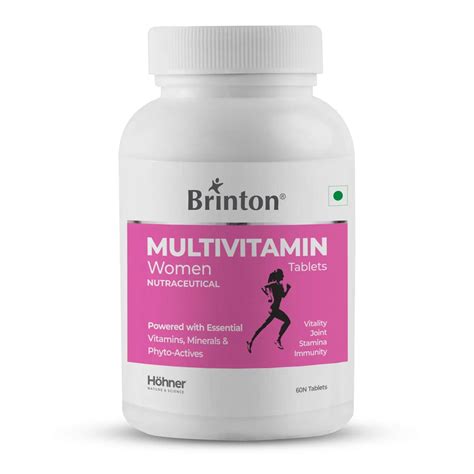 Buy Brinton Multivitamin Women Tablets For Daily Care