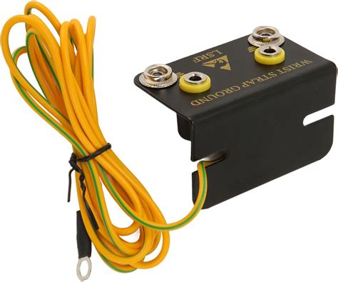 2 Hole Grounding Plug For Esd Wristbands 16m Anti Static Cable