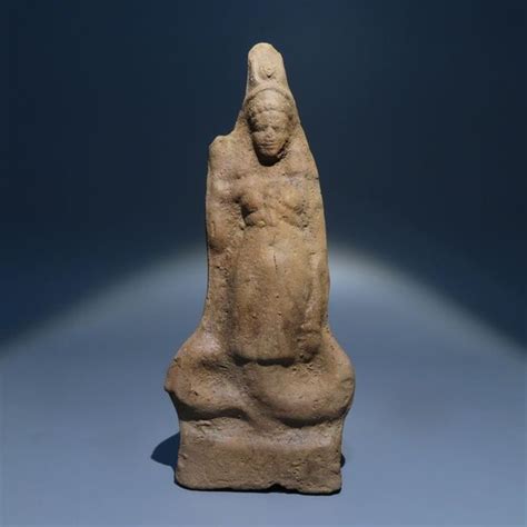 Ancient Egypt GrecoRoman Period Terracotta Goddess Isis
