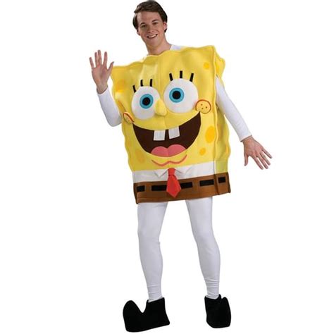 Disfraz De Bob Esponja Deluxe Para Adulto Comprar Online