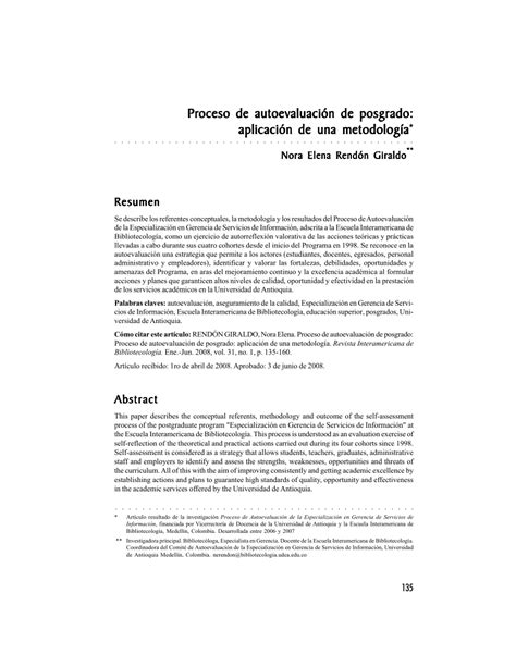 Pdf Self Assessment Process In Postgraduate Programs Implementation