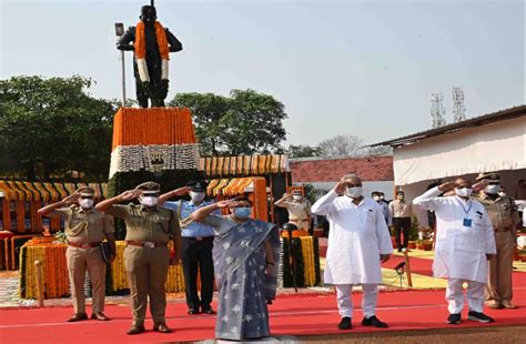 Police Memorial Day Cm Bhupesh And Governor Pays Tribute To Martyred