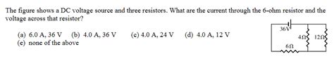 Solved The Figure Shows A DC Voltage Source And Three Chegg Com