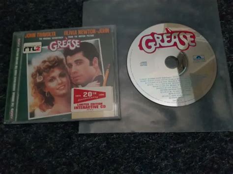 John Travolta And Olivia Newton John Grease Ost Interactive Cd Limited