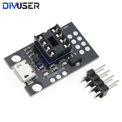 Плата программируемая DIYUSER ATtiny13A/ATtiny25/ATtiny45/ATtiny85 ...