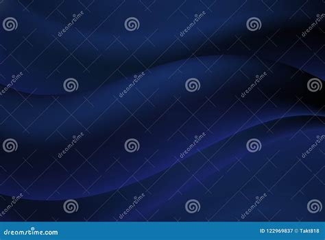 Navy Blue Abstract Curve And Wavy Vector Background Stock Vector Illustration Of Wave Texture