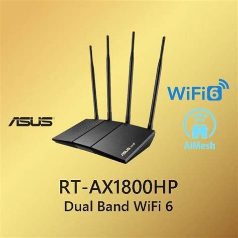 Jual Asus Rt Ax1800Hp Ax1800 Dual Band Wifi 6 Wireless Router With