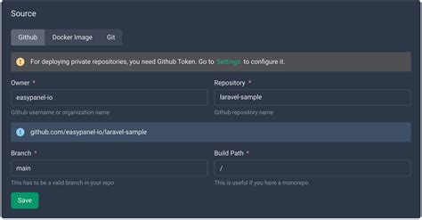 Hosting A Laravel Application With Easypanel Easypanel